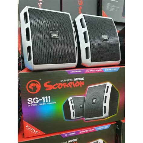 Marvo Speaker USB ลำโพงคอม SG 111 Lazada co th