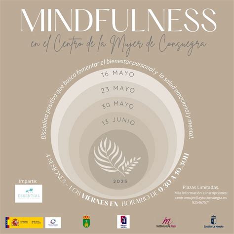 Mindfulness Iniciación En El Centro De La Mujer De Consuegra Mayo