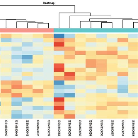 Hierarchical Clustering Dendrogram Of Gene Expression A Total Of