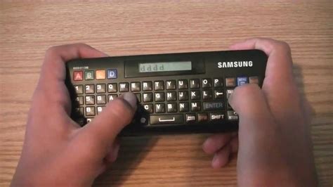 Samsung Qwerty Keyboard Tv Remote Overview Youtube