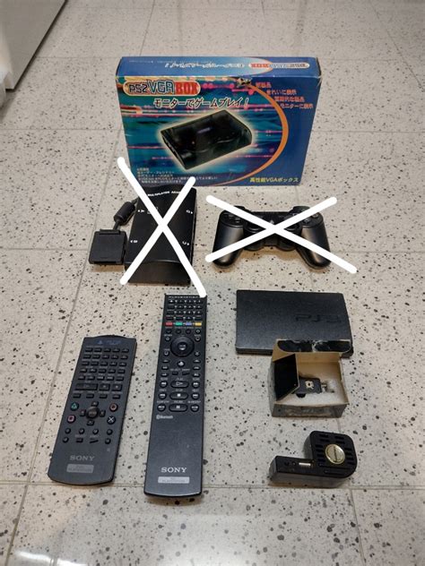 Ps2 And Ps3 配件系列 遙控器 光頭 Vga Box 手掣 儲存器 四打器 電子遊戲 遊戲機配件 遊戲週
