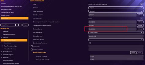 contract end date and custom save start date pre game editor sports