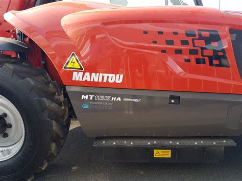 Manitou And Deutz Unveil Prototype Electric Telehandler Industrial Vehicle Technology
