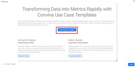 metric builder