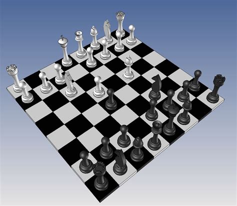 Design My Own Chess Board Using Topsolid Cad 717 Concevoir Mon Propre