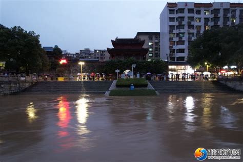 资水洪峰已过境邵阳市区！邵阳新闻网