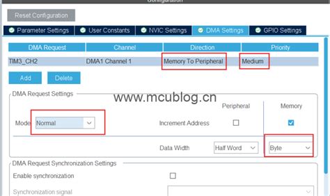 Stm32通过dma输出pwm第一个周期占空比异常 Mcu起航