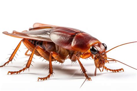 Premium Ai Image A Cockroach Isolated On White Background Cockroach