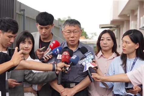 支持高虹安上訴 柯文哲指公基金制度非她發明：相信沒有貪污意圖 風傳媒