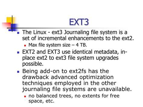 Ppt Xfs And Other Journaling File Systems Powerpoint Presentation