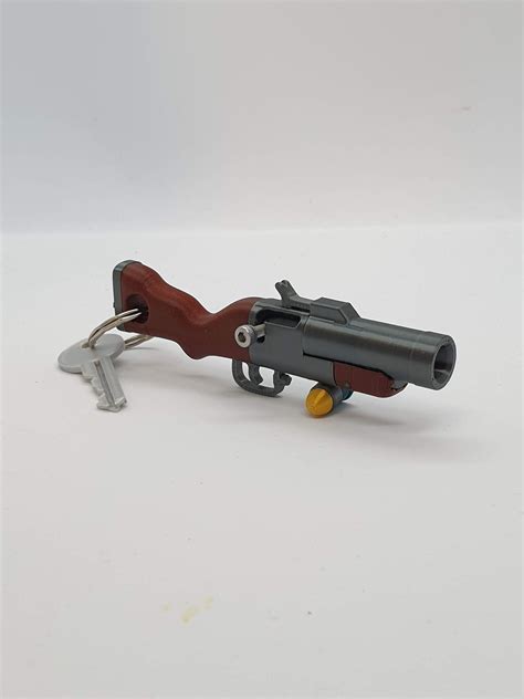 M79 6mm Grenade Launcher Keychain — Functional Blaster 3d Model By