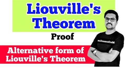 Liouvilles Theoremliouvilles Theorem In Complex Analysiscomplex