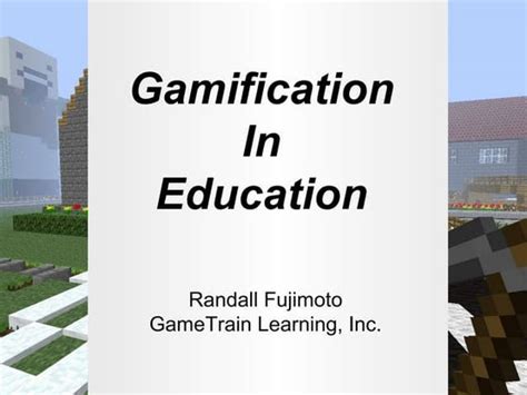 Gamification In The Elementary Classroom Extraresources Pdf