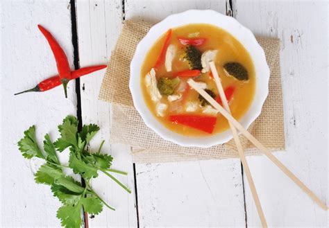 Anjas Food 4 Thought Thai Chicken Lemongrass Soup
