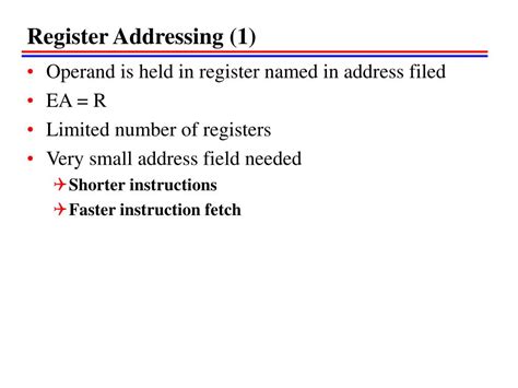 Ppt Ch11 Instruction Sets Addressing Modes And Formats Powerpoint