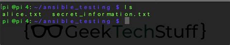 Encrypting Files With Ansible Vault Linux Geek Tech Stuff