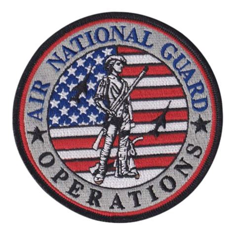 Ang Aircraft Flag Patch Air National Guard Patches