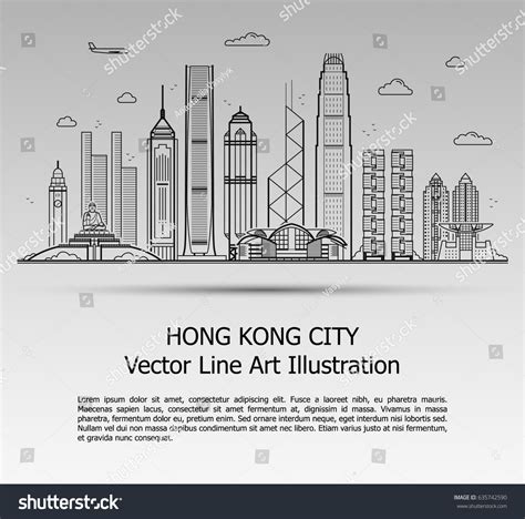 2 731 Hong Kong Line Stock Vectors Images And Vector Art Shutterstock