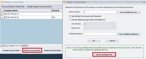 Pos3 Pos5 FNB How To Attach Database File From Accounting Or POS Backend AutoCount Resource