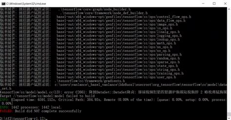Issue In Building Tensorflow Library On Windows Machine Issue 23342