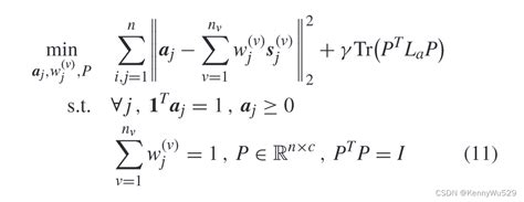 论文阅读总结：“graph Learning For Multiview Clustering”graph Clustering With