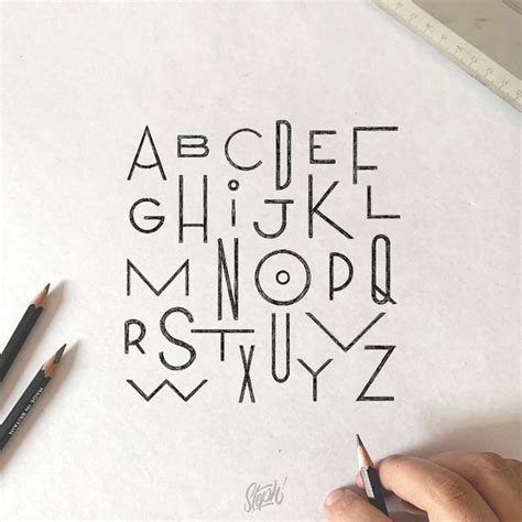 10 Simple Hand Lettering Styles Plus A Free Cheat Sheet Artofit