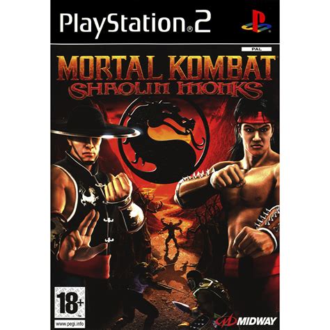 Mortal Kombat Shaolin Monks Ps2 Semi Novo Station X