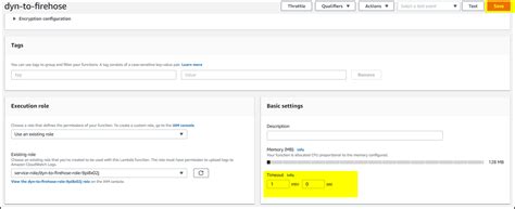 Create Lambda Function To Buffer Items Newly Added To The Dynamodb