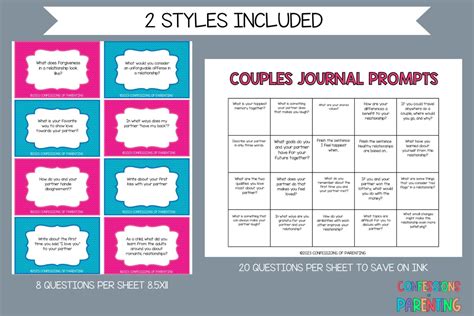 50 Perfect Couples Journal Prompts