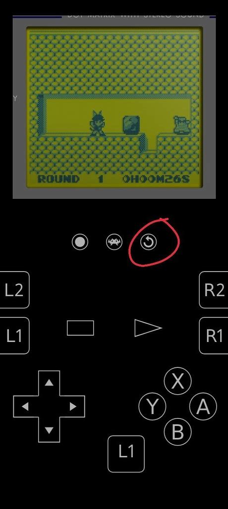 Need Help With Digital Controller Overlay With Rewind Button Android