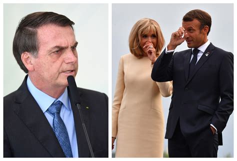 Bolsonaro Se Burla De Esposa De Macron Disputa Pasa A Lo Personal