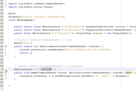 Creating Commands Using Annotations Pante Chimera GitHub Wiki