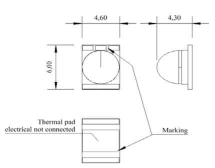 赤外線LED 700nm EOLS 700 227 赤外線LED ケイエルブイ