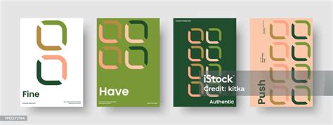 Template Brosur Abstrak Tata Letak Spanduk Geometris Desain Flyer