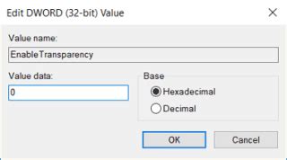 Enable Or Disable Transparency Effects In Windows TechCult
