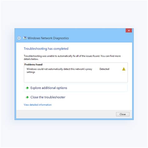 Fix Windows Couldnt Automatically Detect This Networks Proxy Settings
