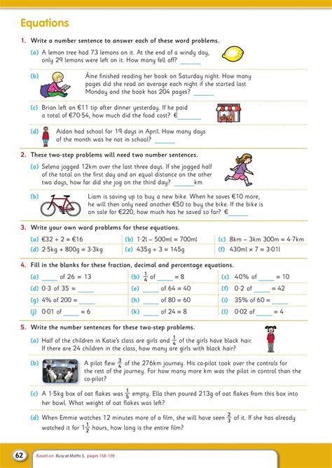 Mycjfallon Busy At Maths 5 Fifth Class Shadow Book