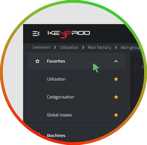 Navigation Panel Keyprod