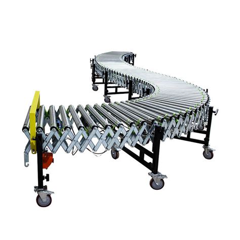 Unpowered Gravity Idler Interroll Roller Conveyor With Locking