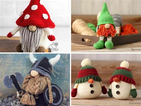 Best Crochet Gnome Patterns Free And Paid