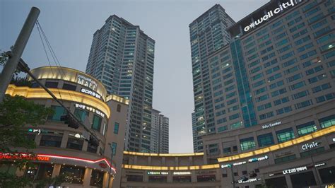 Gwell City Bokdaedong Cheongju Walking Around Gwell City In The Rain