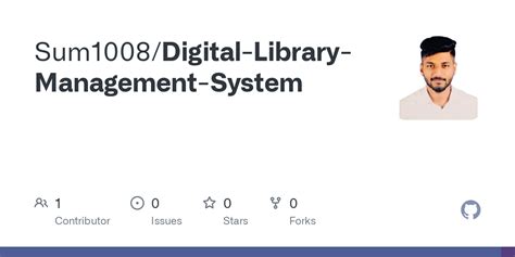 GitHub Sum Digital Library Management System