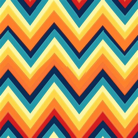Premium Ai Image Chevron Pattern Background