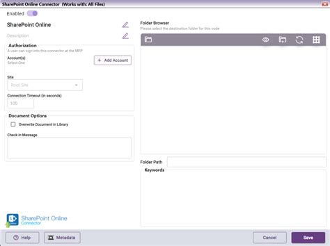 Sharepoint Online Connector