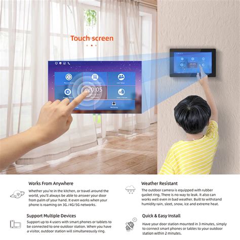 anjielosmart wifi halow bridge to connect ip video intercom for home 7