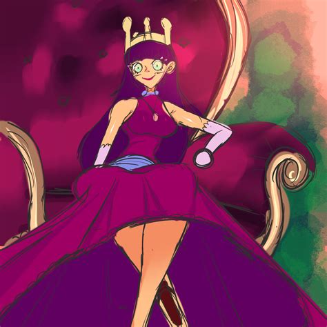 Queen Amber At Her Throne 💜💜 Rshowsomeskin