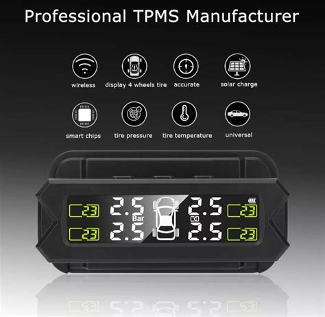 Car Tpms Internal Sensors Tire Pressure Monitoring System Car