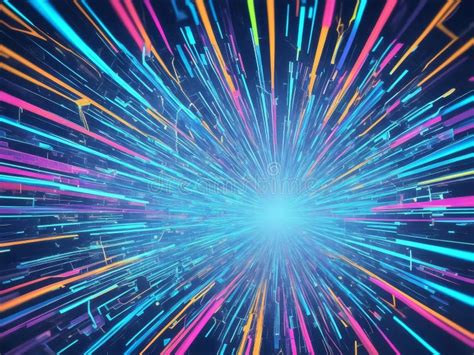 Modern Digital Background Generative Ai Illustration Stock