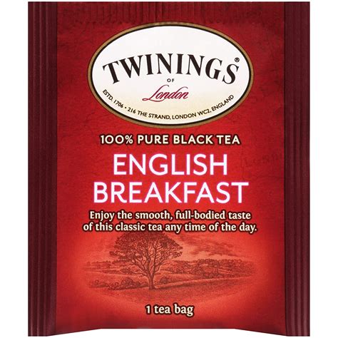 Twinings Of London English Breakfast Tea Bags 50 Ct