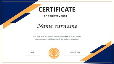 Powerpoint Certificate Templates Free Download